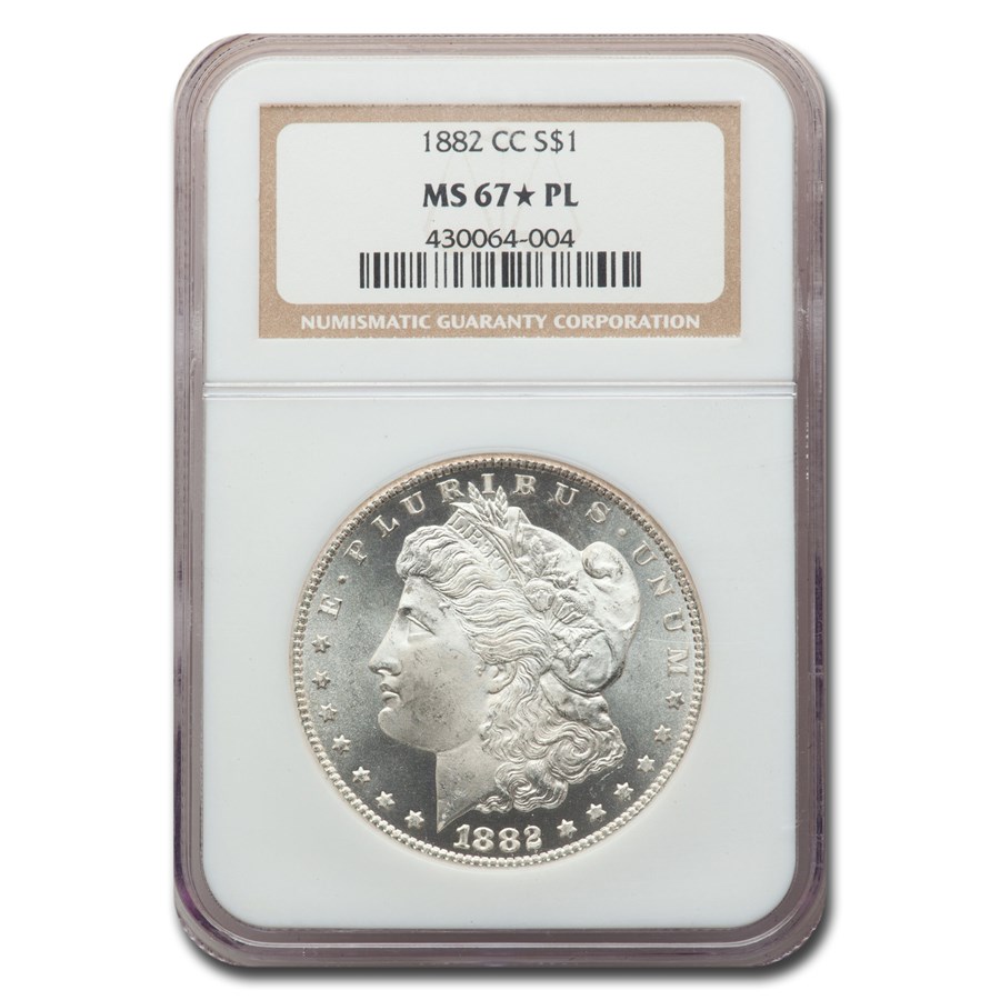 Buy 1882-CC Morgan Dollar PL MS-67* NGC | APMEX