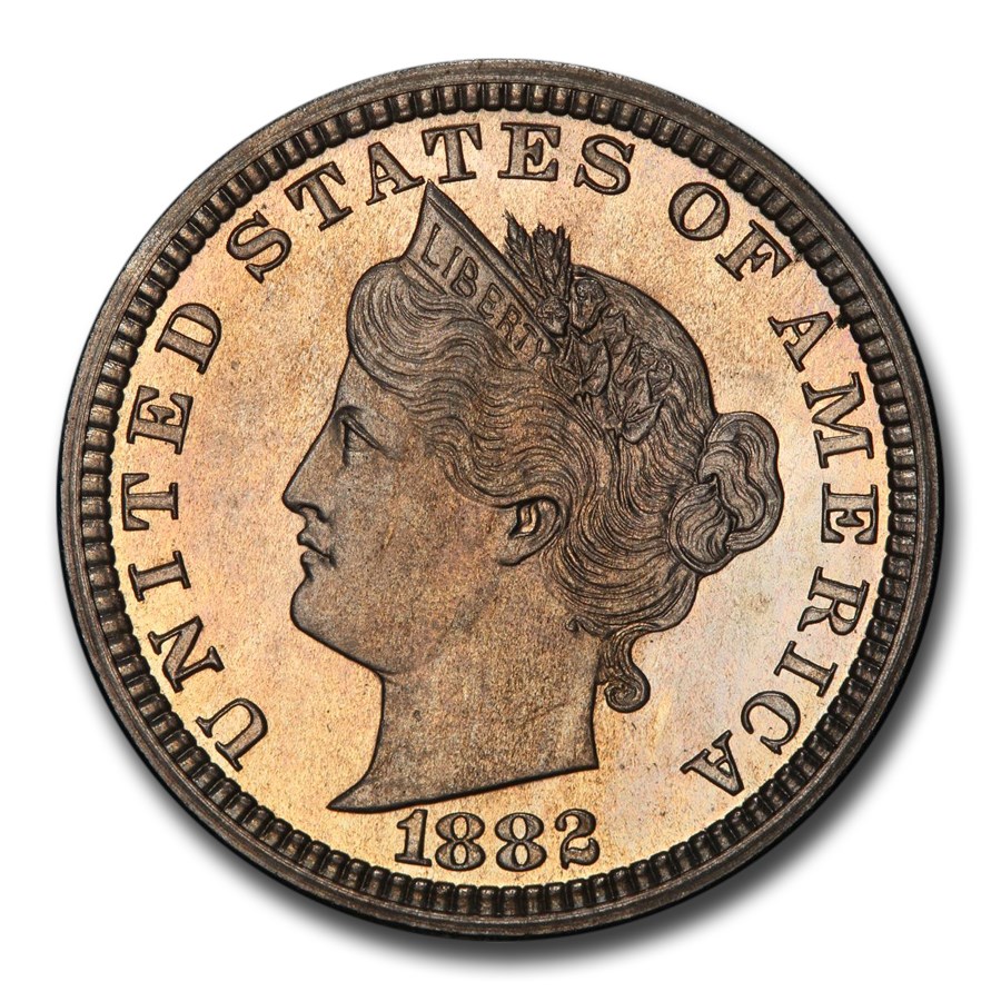 Buy 1882 Five Cent Nickel Pattern PR-66 Cameo PCGS CAC (J-1680) | APMEX