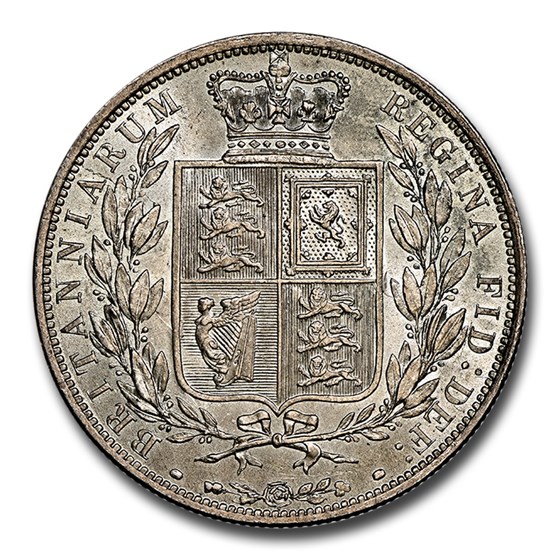 Buy 1882 Great Britain Silver Half Crown Victoria MS-63 NGC | APMEX