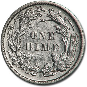 Buy 1882 Liberty Seated Dime AU (Details) | APMEX