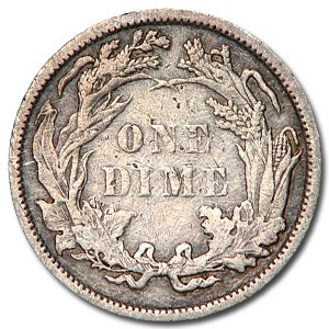 Buy 1882 Liberty Seated Dime XF (Details) | APMEX