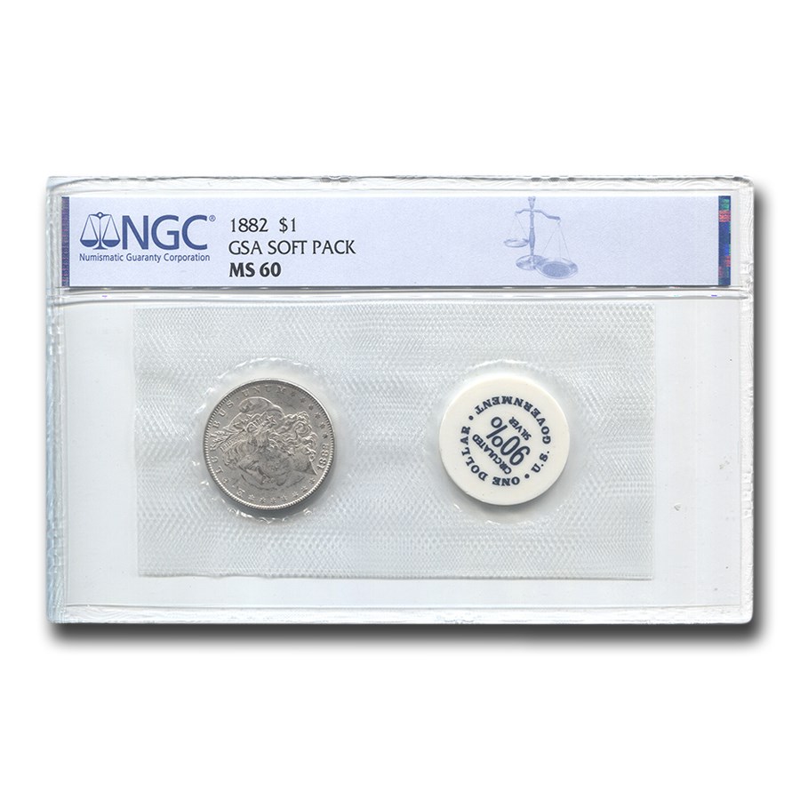 Buy 1882 Morgan Dollar MS-60 NGC (GSA Softpack) | APMEX