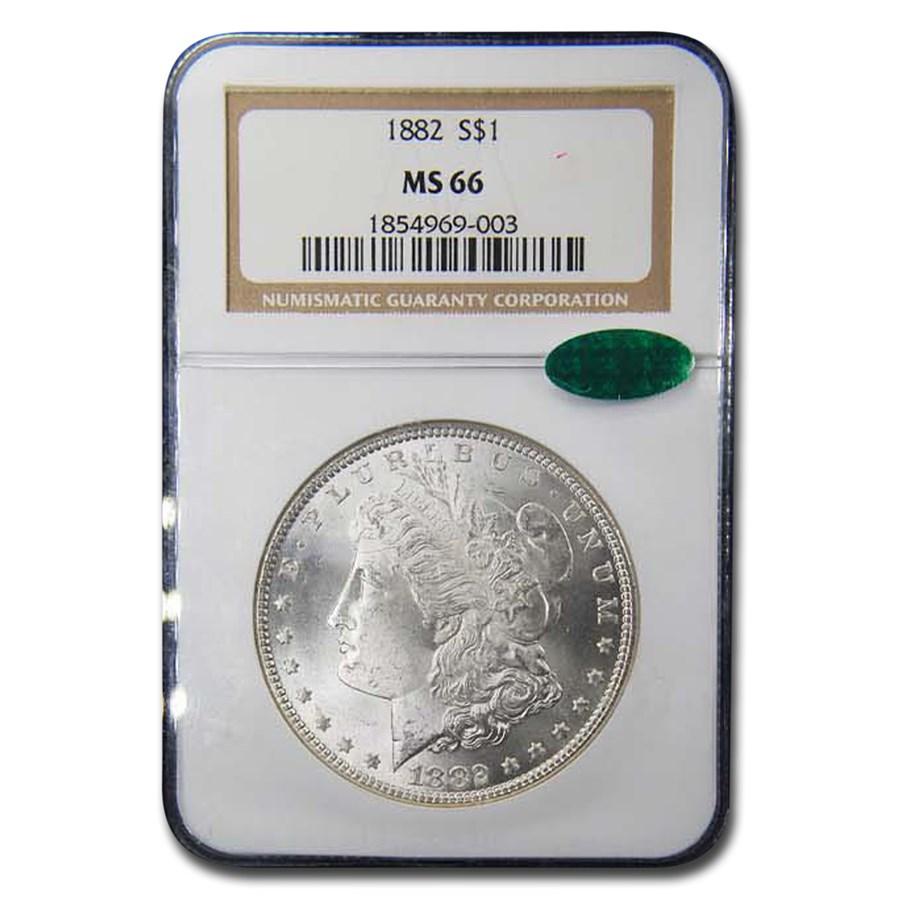 Buy 1882 Morgan Dollar MS-66 NGC CAC | APMEX