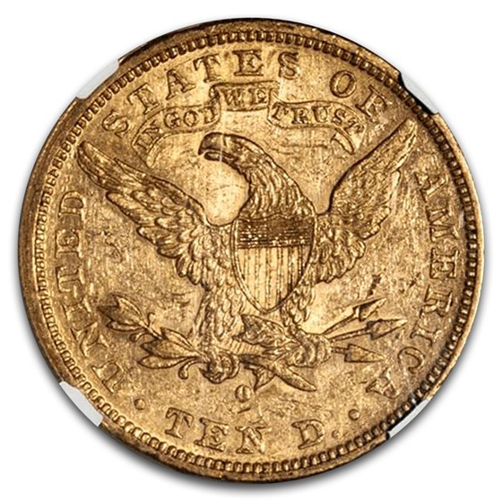 Buy 1882-O $10 Liberty Gold Eagle AU-58 NGC | APMEX