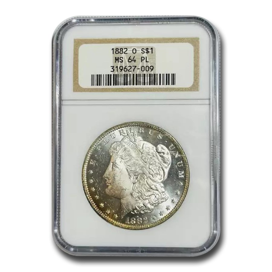 1882-O Morgan Dollar MS-64 NGC (PL)