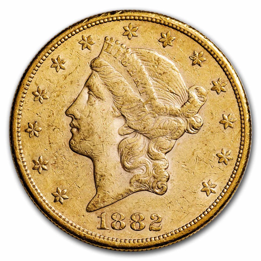 Buy 1882-S $20 Liberty Gold Double Eagle XF | APMEX