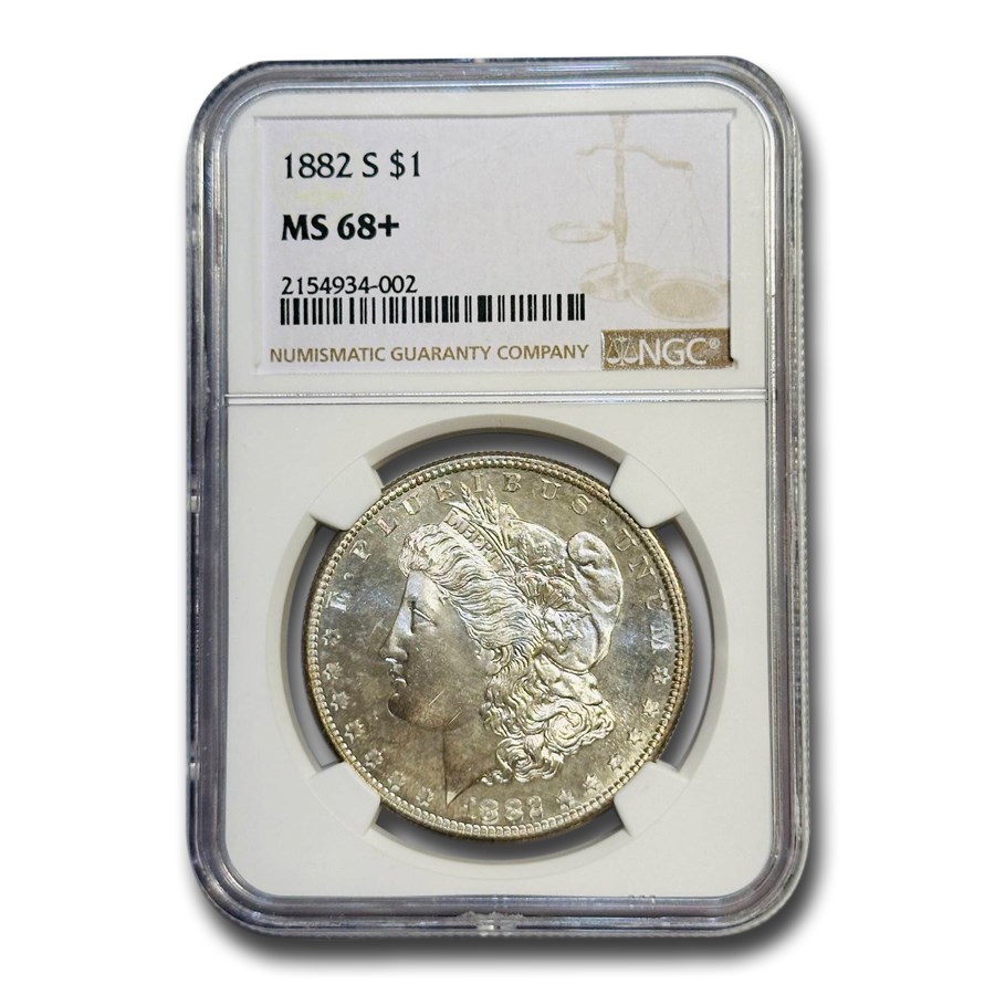 Buy 1882-S Morgan Dollar MS-68+ NGC | APMEX