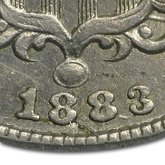 Buy 1883/2 Shield Nickel AU-55 PCGS | APMEX