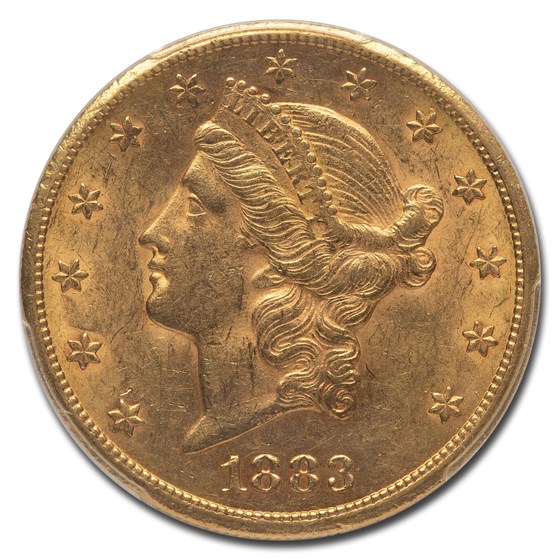 Buy 1883-CC $20 Liberty Gold Double Eagle MS-61 PCGS | APMEX