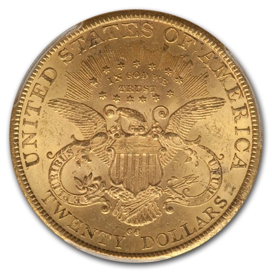 Buy 1883-CC $20 Liberty Gold Double Eagle MS-62+ PCGS CAC | APMEX