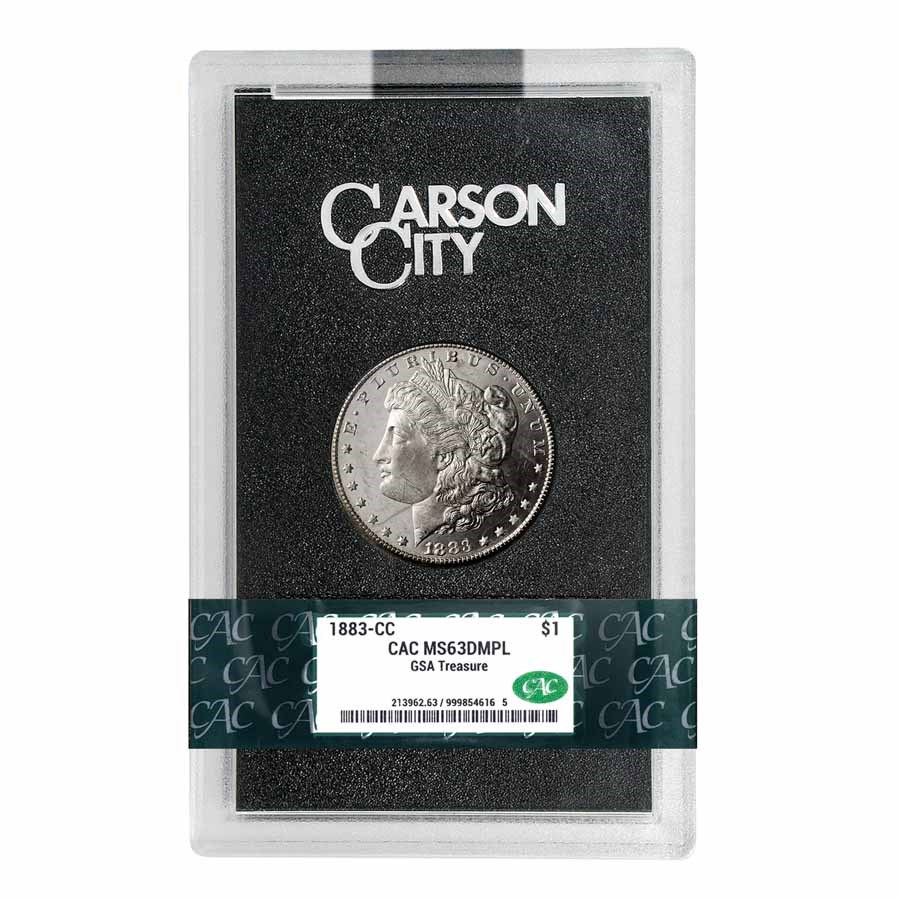 1883-CC Morgan Dollar DMPL MS-63 CACG (GSA)
