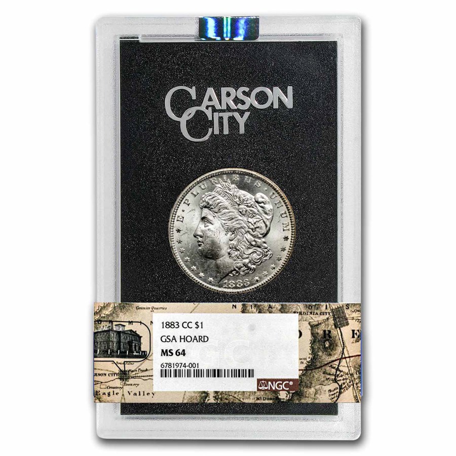 1883-CC Morgan Dollar MS-64 NGC (GSA, Carson City Label)