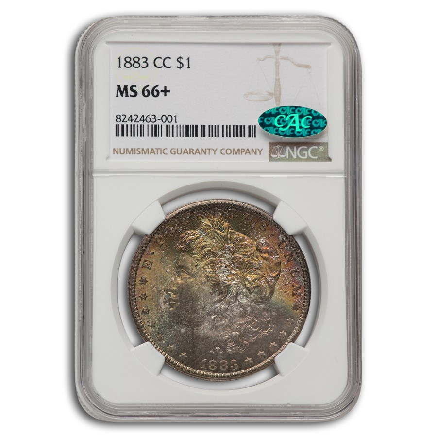 Buy 1883-CC Morgan Dollar MS-66+ NGC CAC | APMEX