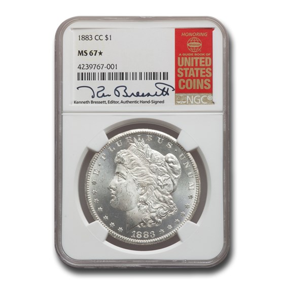 Buy 1883-CC Morgan Dollar MS-67* NGC | APMEX