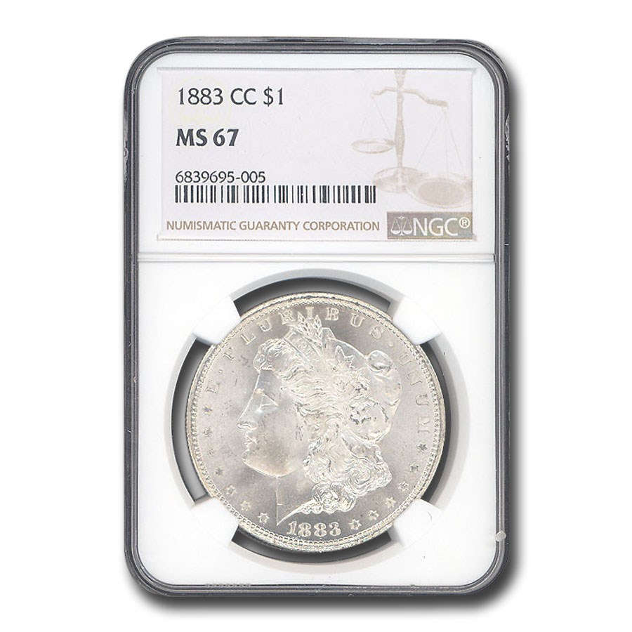 Buy 1883-CC Morgan Dollar MS-67 NGC | APMEX