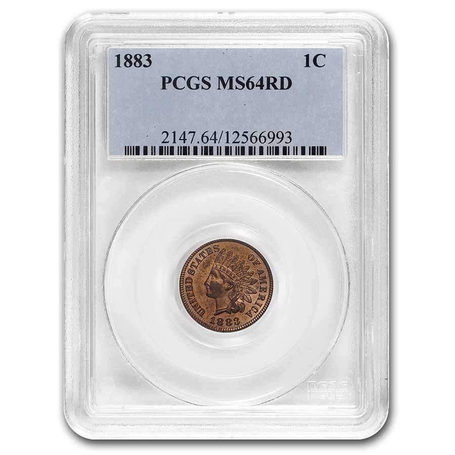 Buy 1883 Indian Head Cent MS-64 PCGS (Red) | APMEX