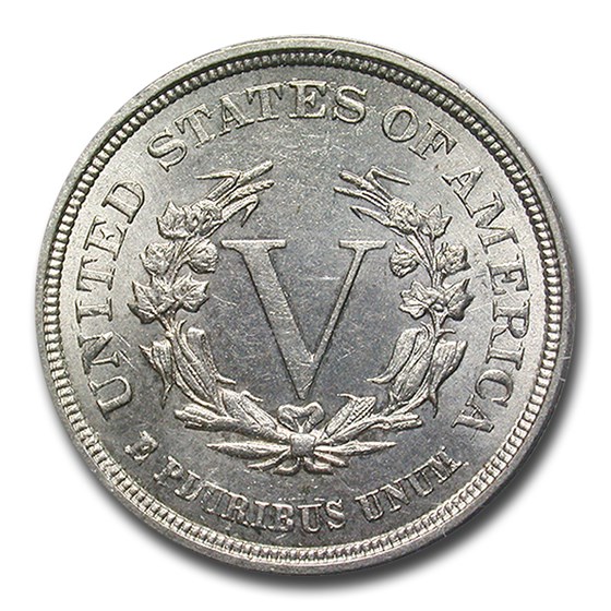1883 Liberty Head V Nickel MS-62 PCGS (No Cents)
