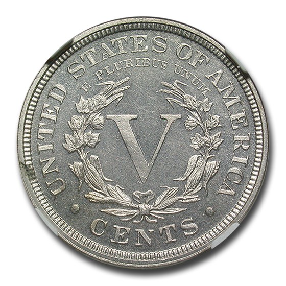 Buy 1883 Liberty Head V Nickel PF-64 Cameo NGC (w/Cents) | APMEX
