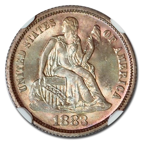 Buy 1883 Liberty Seated Dime MS-67 NGC CAC | APMEX