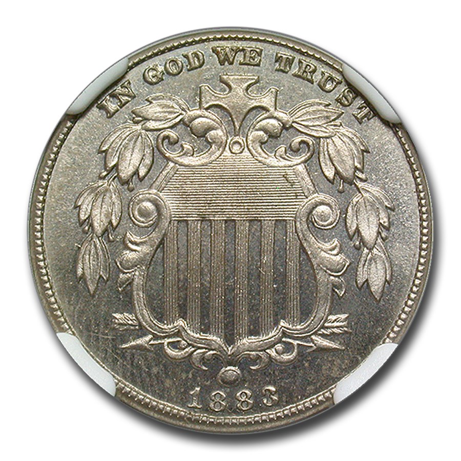 Buy 1883 Shield Nickel PF-64 NGC | APMEX