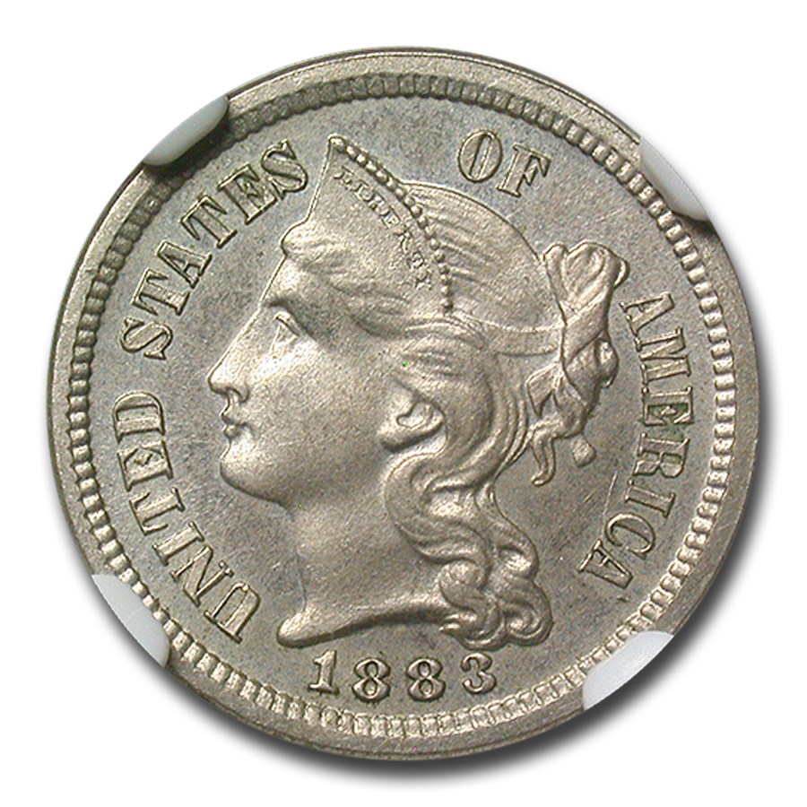 Buy 1883 Three Cent Nickel PF-63 NGC | APMEX