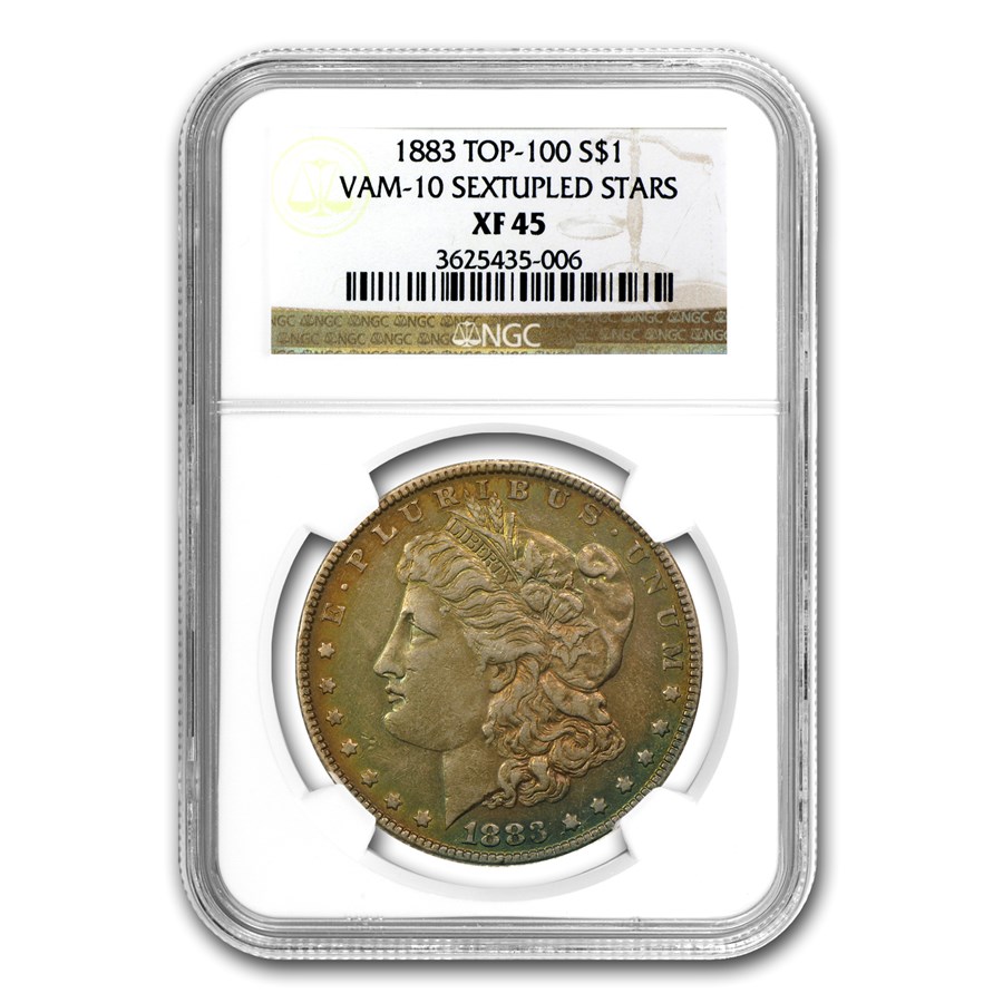 Buy 1883 XF-45 NGC (VAM-10, Sextupled Stars, Top-100) | APMEX