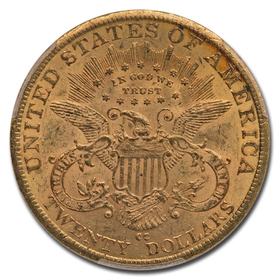 Buy 1884-CC $20 Liberty Gold Double Eagle MS-61 PCGS CAC | APMEX