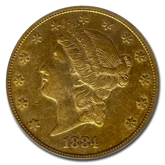 Buy 1884-CC $20 Liberty Gold Double Eagle XF-40 PCGS | APMEX