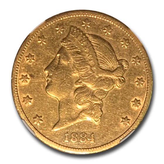 Buy 1884-CC $20 Liberty Gold Double Eagle XF-45 NGC | APMEX
