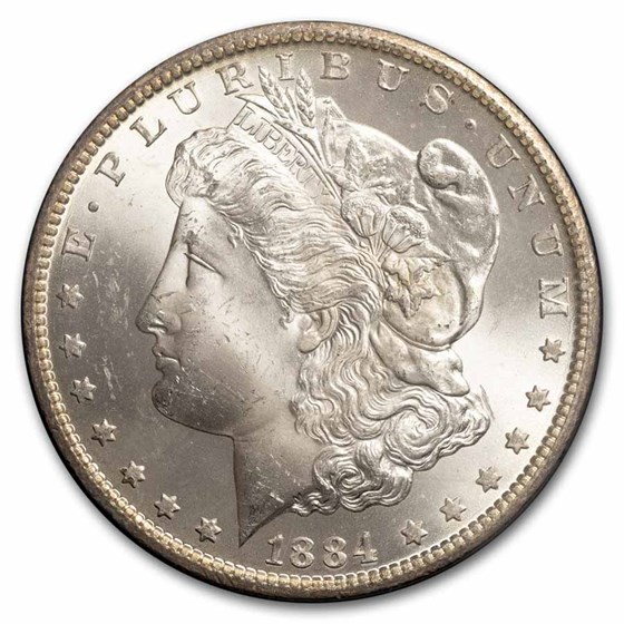 Buy 1884-CC Morgan Dollar MS-64 CACG (GSA) | APMEX