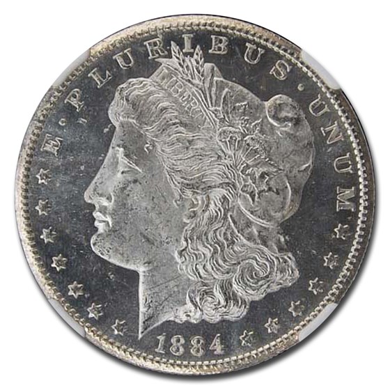 Buy 1884-CC Morgan Dollar MS-64 DPL NGC | APMEX