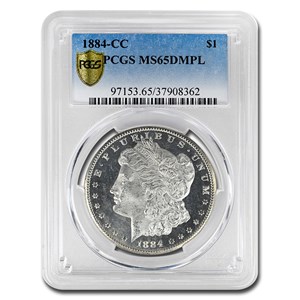 Buy 1884-CC Morgan Dollar MS-65 DMPL PCGS | APMEX