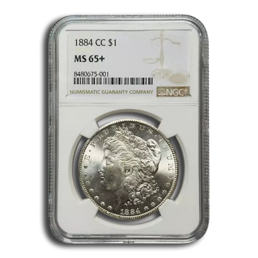 Buy 1884-CC Morgan Dollar MS-65+ | APMEX
