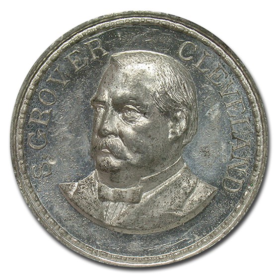 Buy 1884 Grover Cleveland Campaign Dewit Token MS-62 NGC (PL) | APMEX