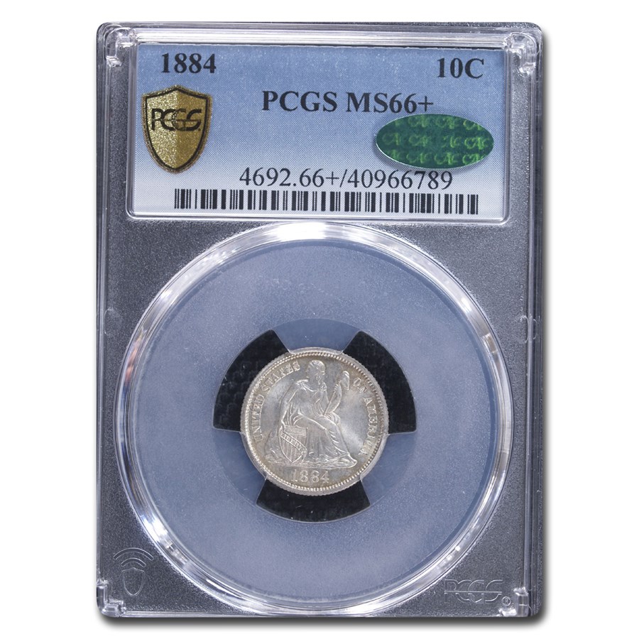 Buy 1884 Liberty Seated Dime MS-66+ PCGS CAC | APMEX
