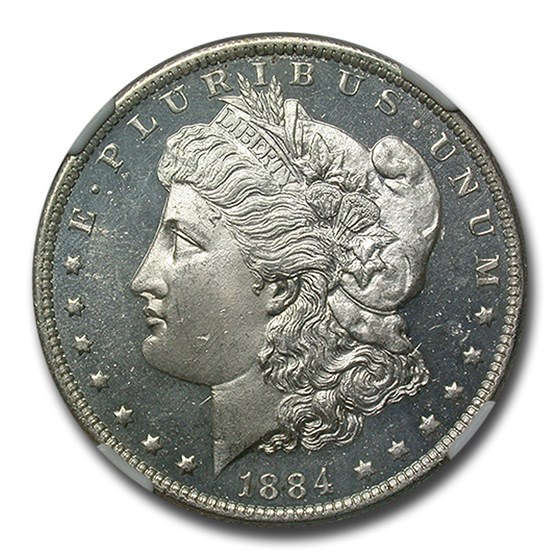 Buy 1884-O Morgan Dollar DPL MS-64 NGC CAC | APMEX