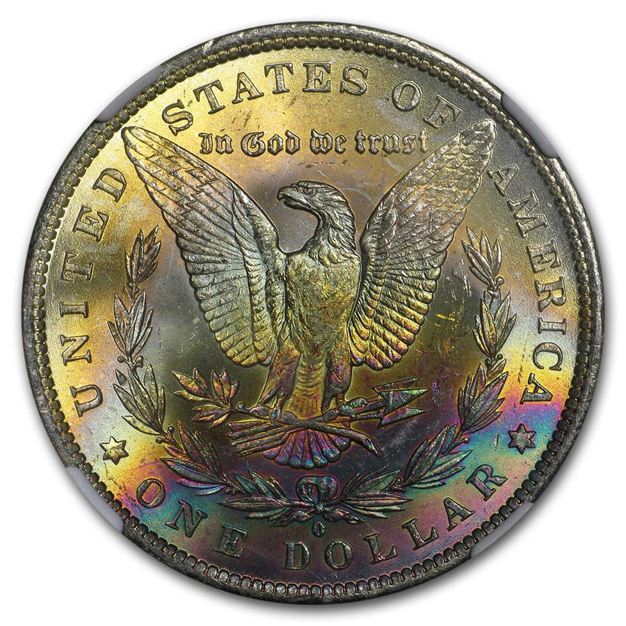 Buy 1884-O Morgan Dollar MS-63* NGC (Beautifully Toned) | APMEX