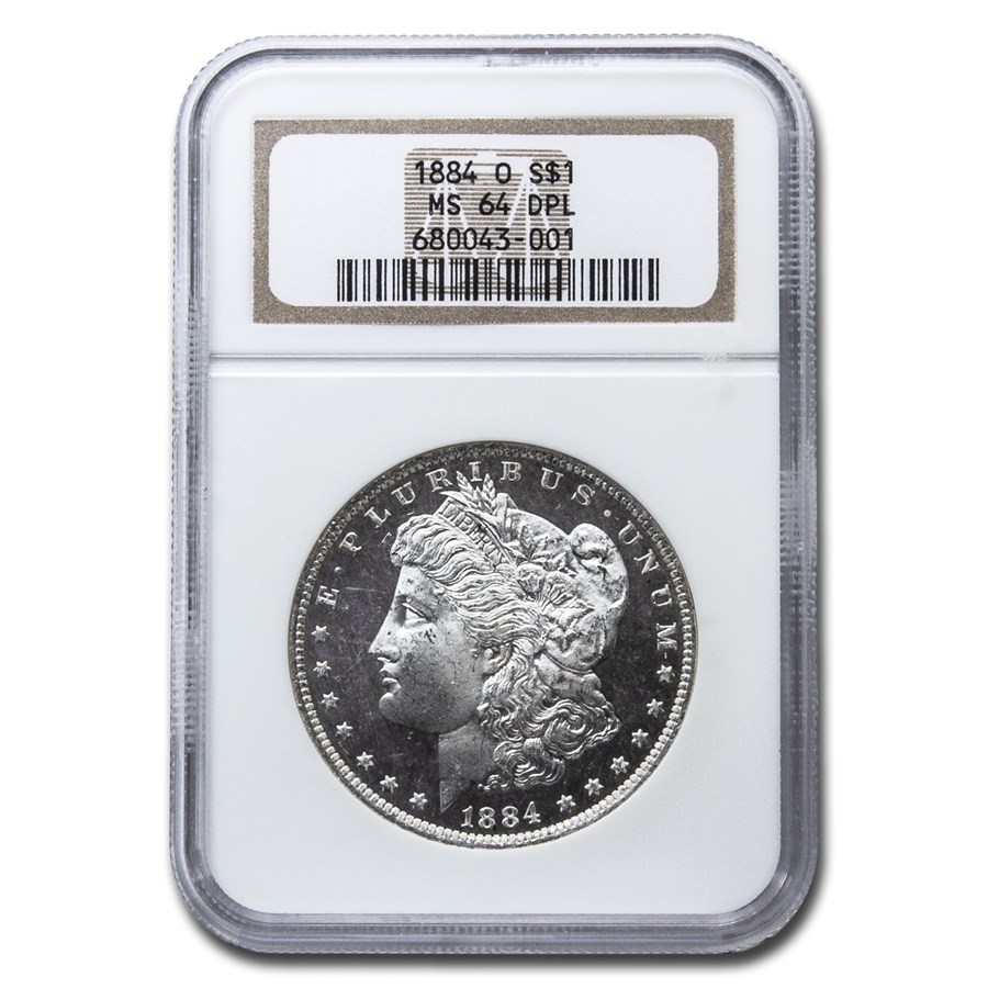 Buy 1884-O Morgan Dollar MS-64 DPL NGC | APMEX