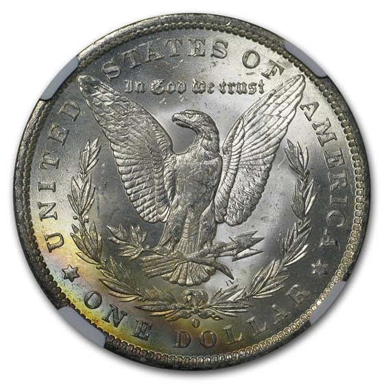 Buy 1884-O Morgan Dollar MS-64* NGC (Beautifully Toned) | APMEX