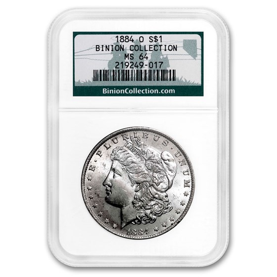 Buy 1884-O Morgan Dollar MS-64 NGC (Binion Collection) | APMEX