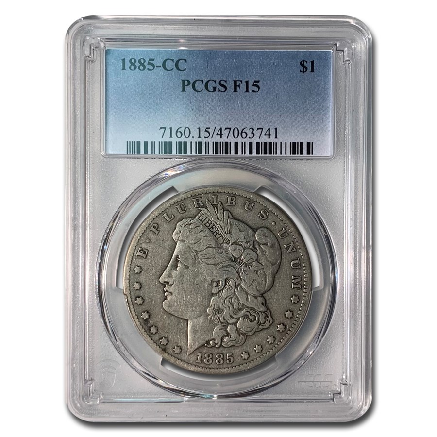 Buy 1885-CC Morgan Dollar Fine-15 PCGS | APMEX