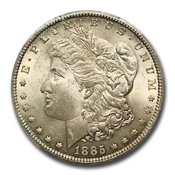 Buy 1885-CC Morgan Dollar MS-64 PCGS | APMEX