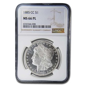 Buy 1885-CC Morgan Dollar MS-66 NGC (PL) | APMEX
