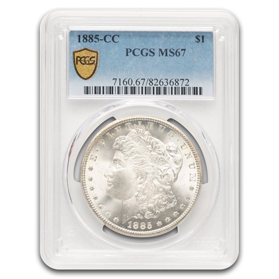 Buy 1885-CC Morgan Dollar MS-67 PCGS | APMEX