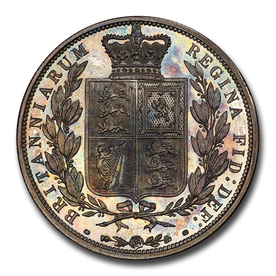 Buy 1885 Great Britain Silver Half Crown Victoria PR-67 PCGS | APMEX