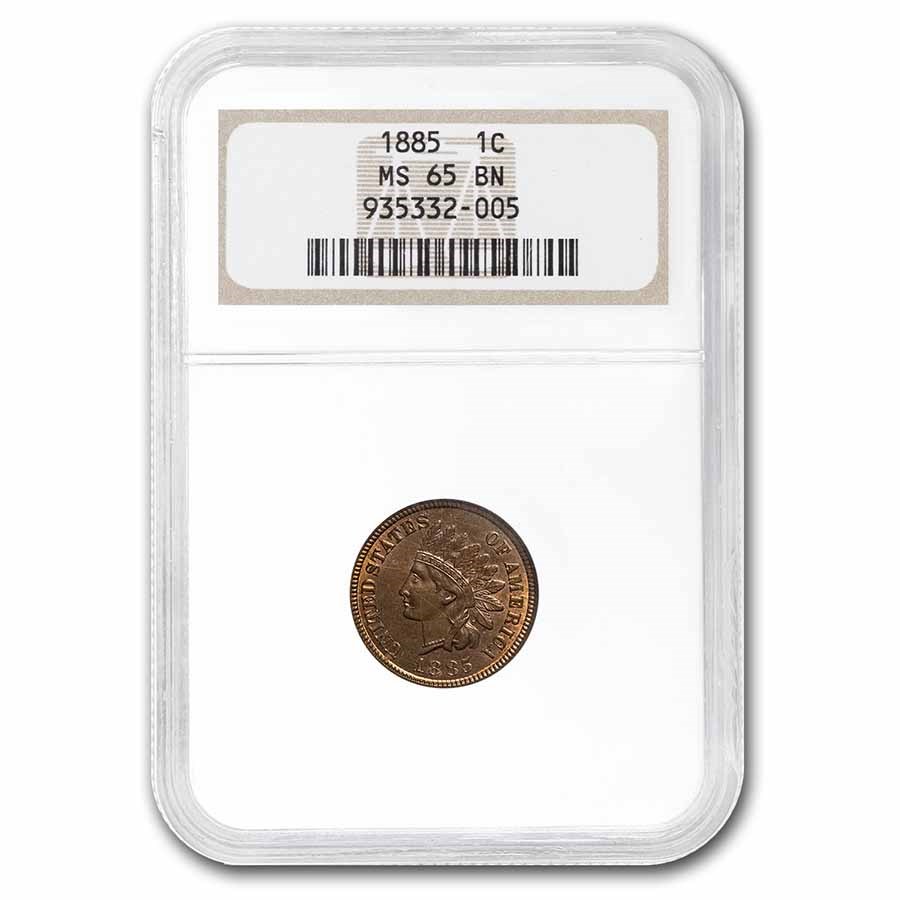 Buy 1885 Indian Head Cent MS-65 NGC (Brown) | APMEX