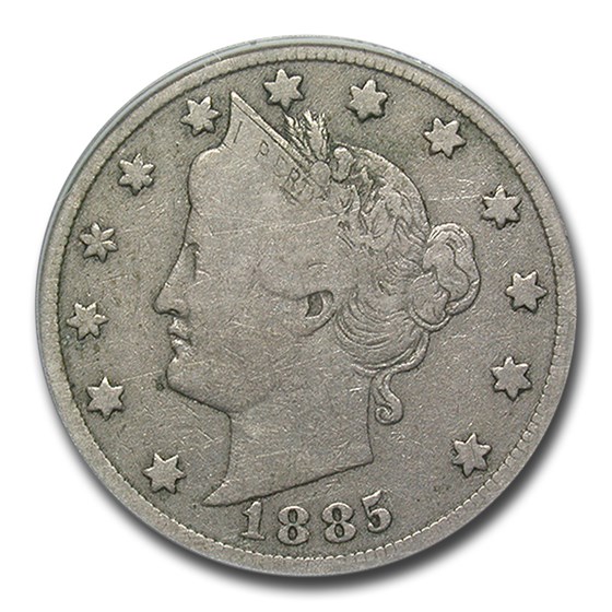 Buy 1885 Liberty Head V Nickel VG-10 PCGS | APMEX