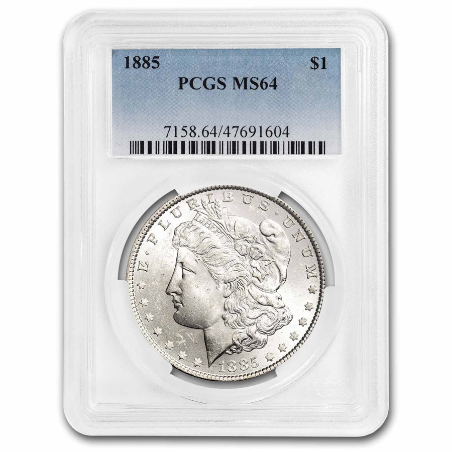 Buy 1885 Morgan Dollar MS-64 PCGS | APMEX