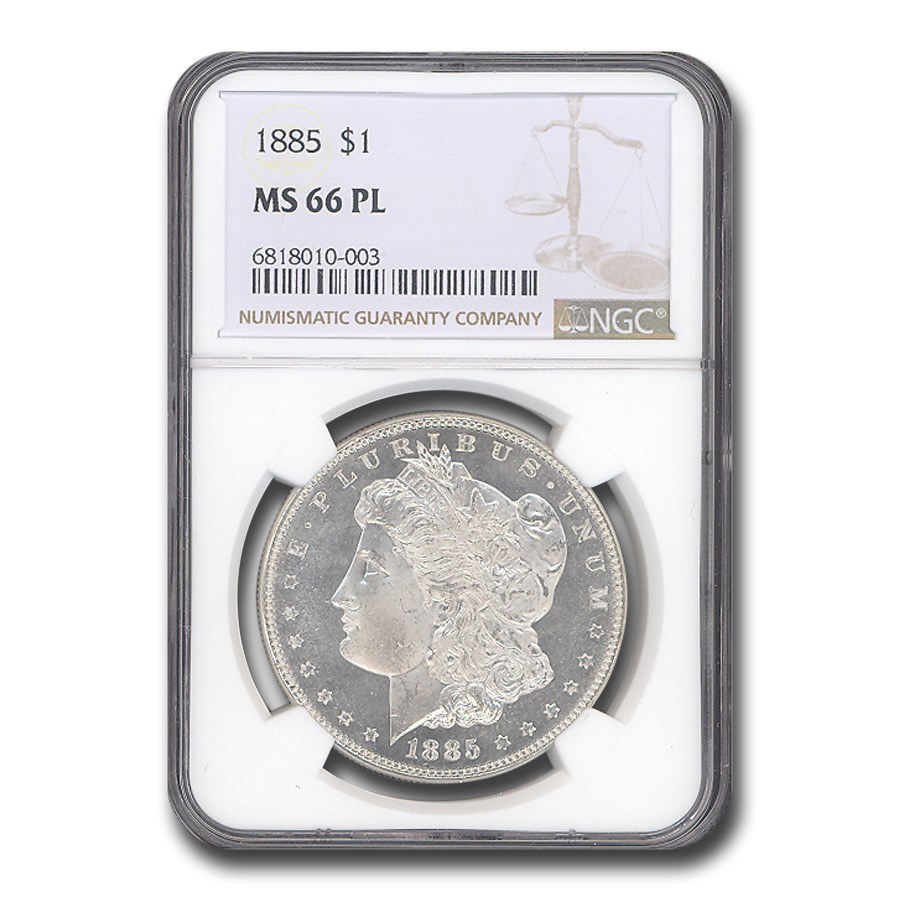 Buy 1885 Morgan Dollar MS-66 NGC (PL) | APMEX