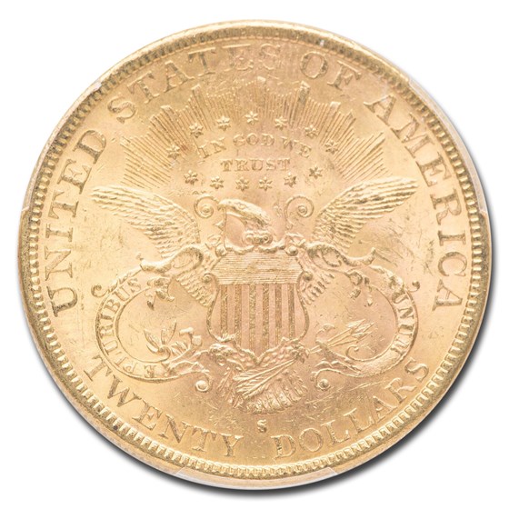 Buy 1885-S $20 Liberty Gold Double Eagle MS-63 PCGS | APMEX